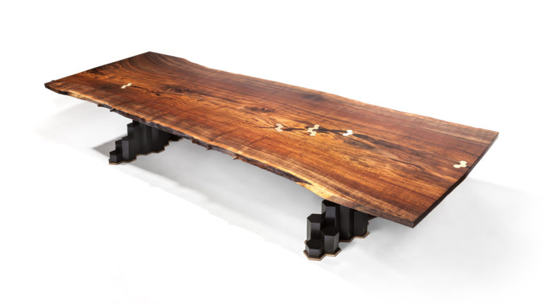 Columnar Basalt Dining Table | Custom Woodworking | Erickson Woodworking