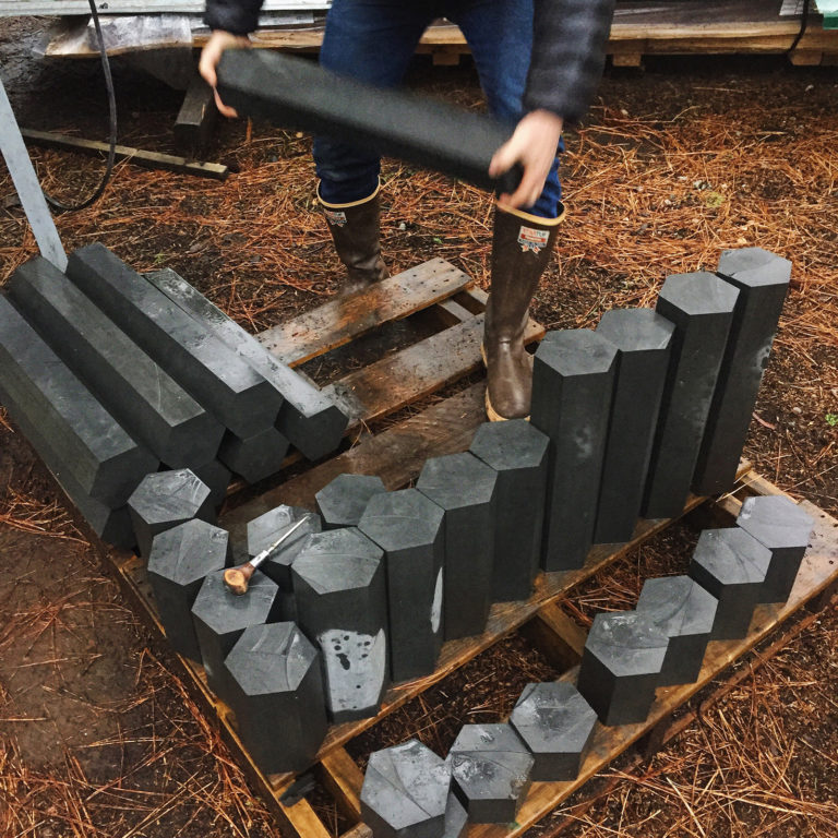 Columnar Basalt Dining Table | Custom Woodworking | Erickson Woodworking